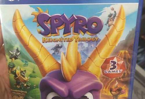 Spyro reignited trilogy PS4, английская версия