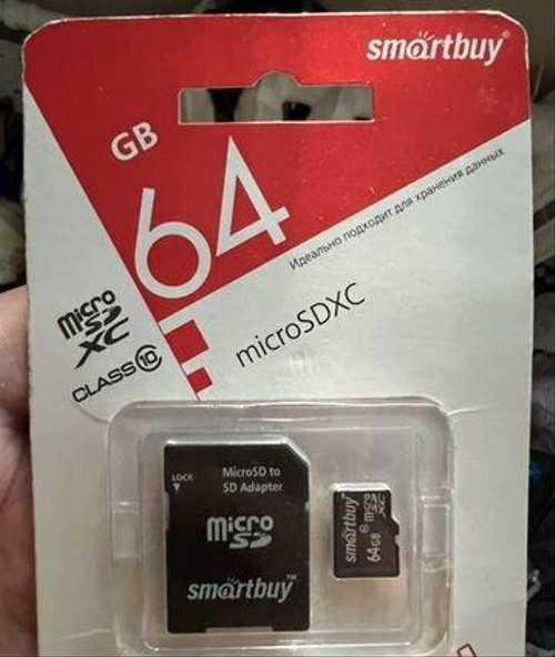 Карта памяти MicroSD