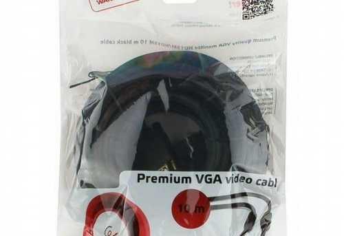 Кабель VGA-VGA Premium Cablexpert, 15M/15M, 10м