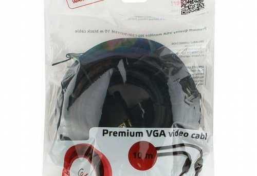 Кабель VGA-VGA Premium Cablexpert, 15M/15M, 10м