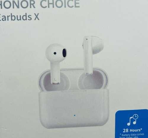 Беспроводные наушники honor earbuds