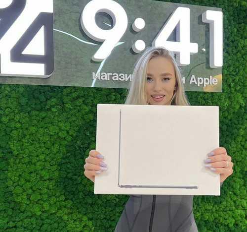 MacBook Air 13 M3 16/512 2024 Гарантия