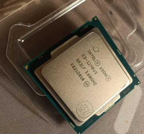 Intel xeon e3 1270 v5