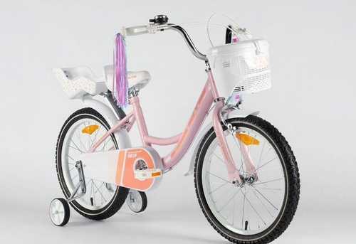 Велосипед sitis marie 18" (2024) Pink-White-Peach