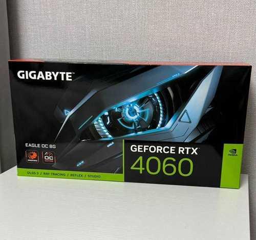 Видеокарта Gigabyte GeForce RTX 4060 eagle OC 8 гб