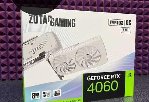 Rtx 4060 White Zotac/new/гарантия