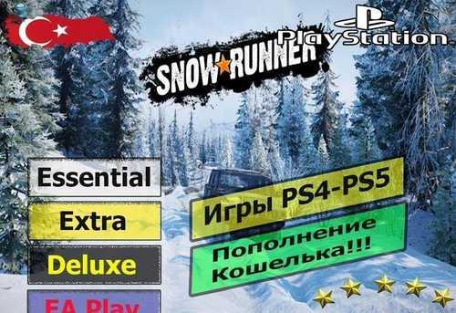 Подписка PS Plus/SnowRunner
