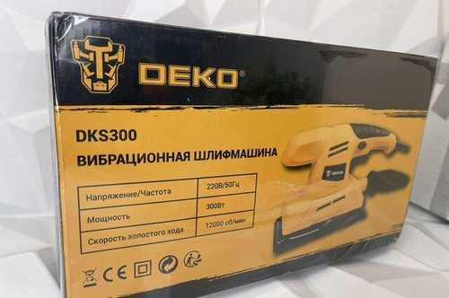 Вибрационная шлифмашина deko DKS300 Новая