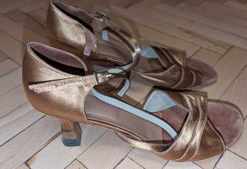 Туфли для бальных танцев женские, размер 39
