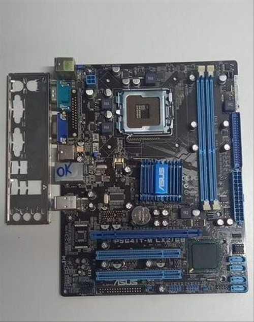 Материнская плата Asus P5G41T-M LX2/GB LGA775 DDR3