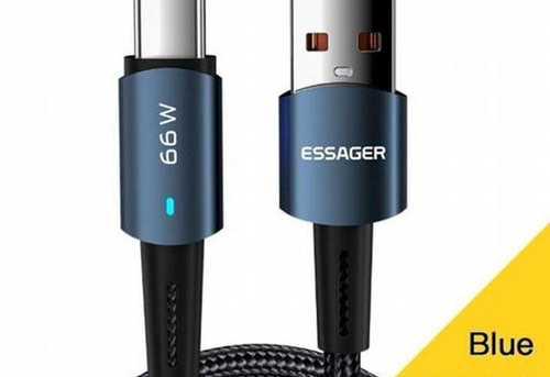 Кабель essager USB A-USB C