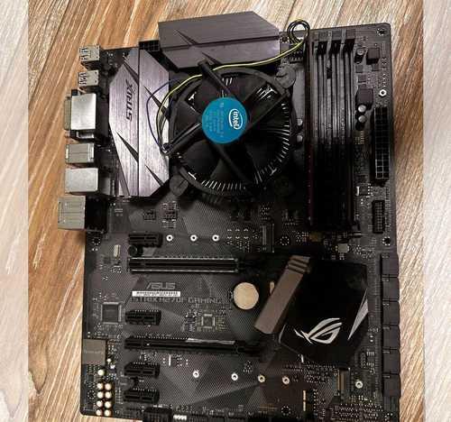 1151 связка Asus Strix H270F Gaming