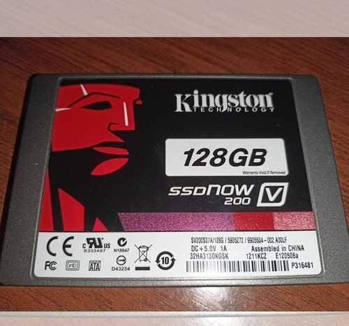 SSD 128gb Kingston