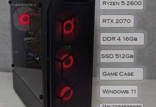 Игровой системный блок Ryzen5 2600/RTX 2070