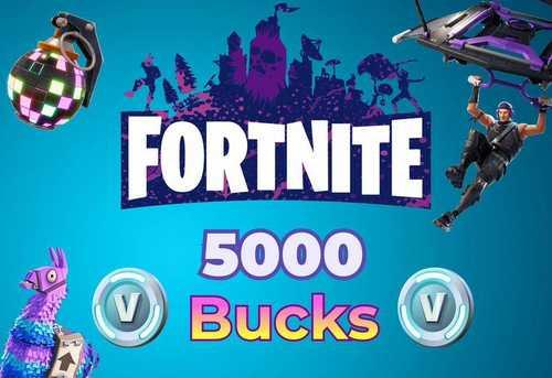 5000 вбаксов Фортнайт Fortnite V-Bucks