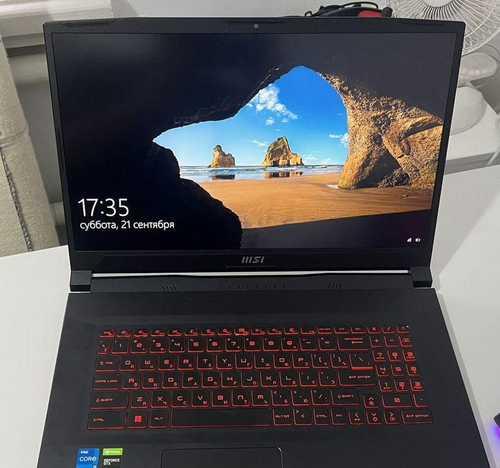 17.3" Ноутбук MSI GF76 Katana 11SC-483XRU