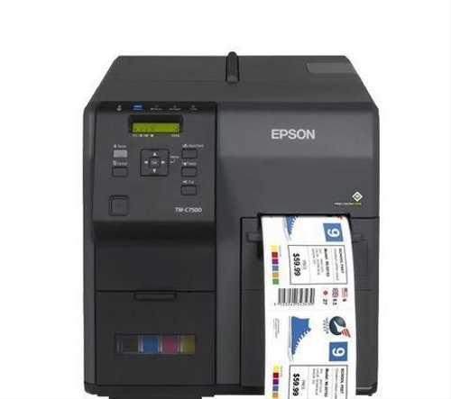 Принтер для этикеток epson colorworks TM-C7500