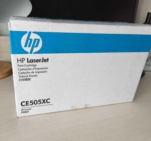 Картридж HP CE505XC