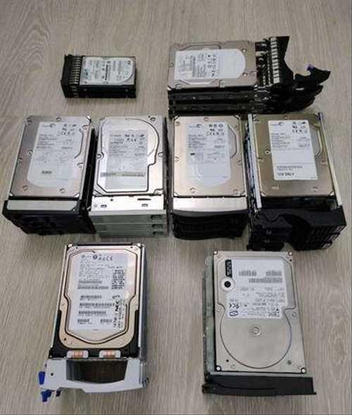 Серверные жесткие диски scsi Fibre Channel SAS