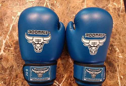 Боксерские перчатки Roomaif RBG-102 Dx Blue 8 oz