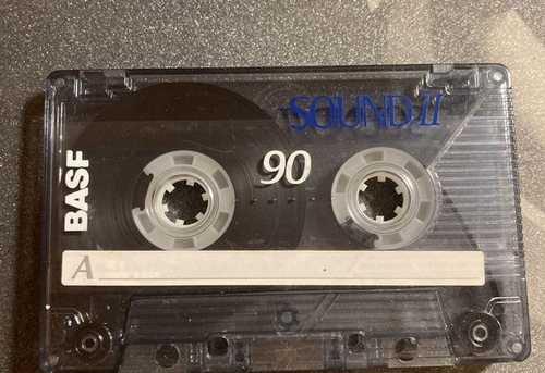 Аудиокассета Basf Sound II C-90, 1995г.в