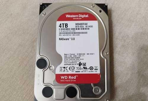 Жесткий диск 3.5" Western Digital Red 4 Тб