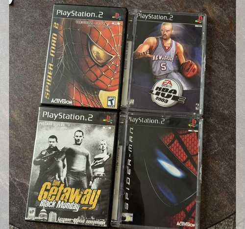 Диски на sony playstation 2