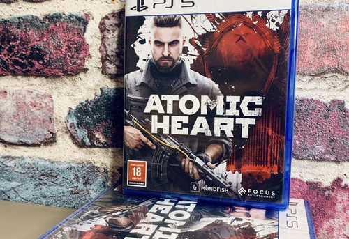 Atomic Heart ps5 новый диск