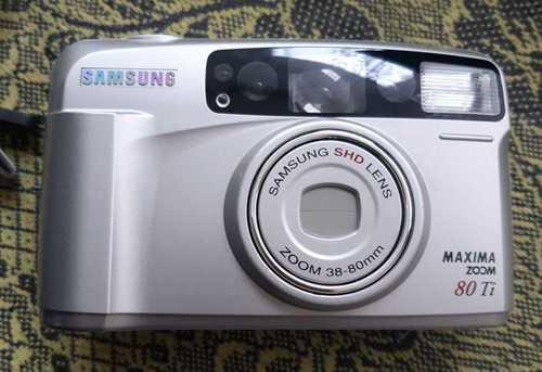 Плёночный фотоаппарат Samsung maxima 80ti