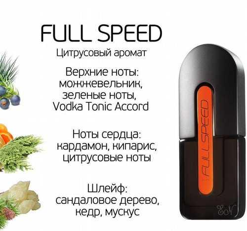 Мужская туалетная вода avon full speed