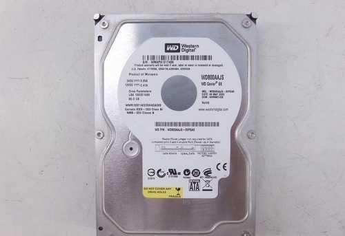 Жесткий диск 3.5 SATA 80BG WD WD800aajs