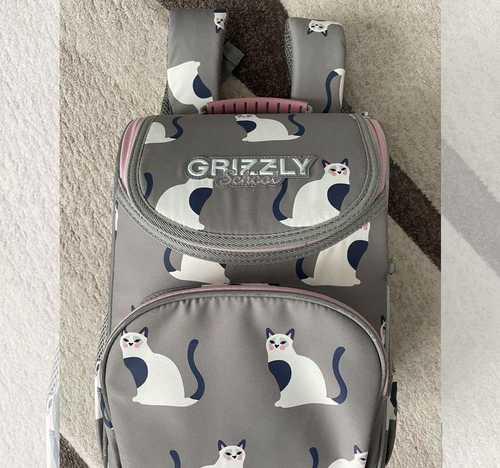 Рюкзак детский grizzly + мешок для сменной обуви