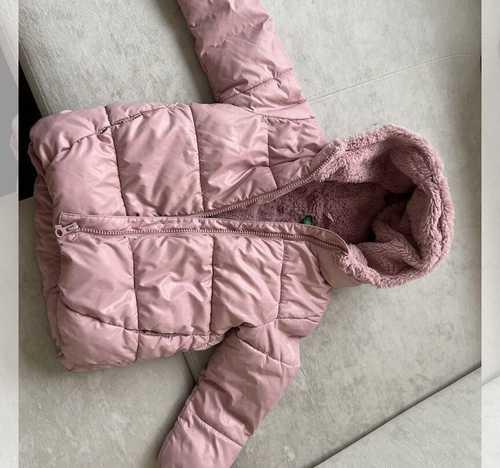 Куртка для девочки 98 см, 3-4 года benetton