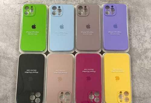 Silicone Case iPhone 13 Pro Max с Защитой Камер