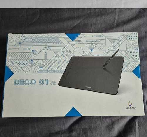 Графический планшет XP PEN Deco 01 v2