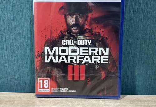 Игра Call of duty Modern Warfare 3. PS5 Диск