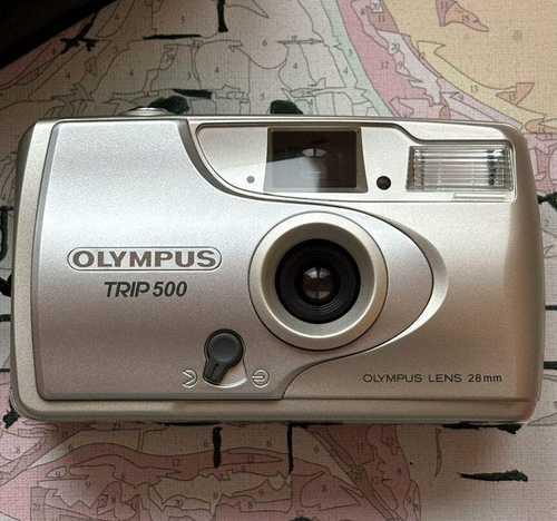 Olympus Trip 500 плёночный фотоаппарат