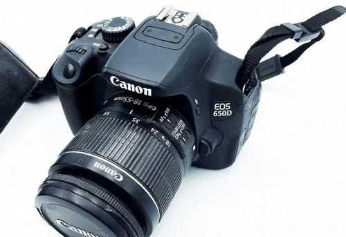 Canon 650d 18-55 mm