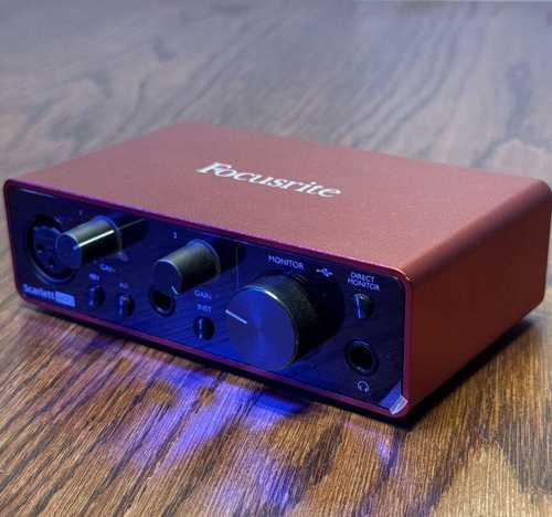 Звуковая карта focusrite scarlett solo 3rd gen