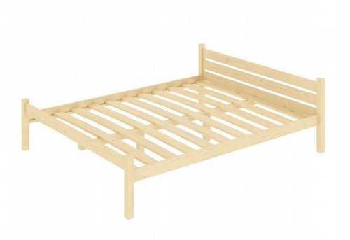 Кровать двуспальная деревянная Икеа