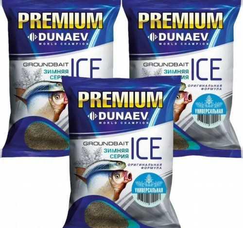 Прикормка dunaev ice premium 0.9кг