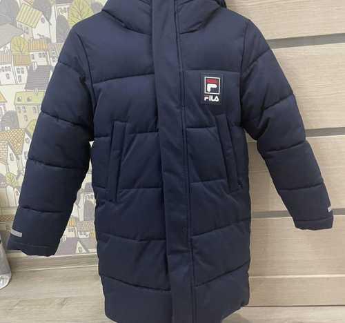 Куртка зимняя для мальчика Fila р.134-140