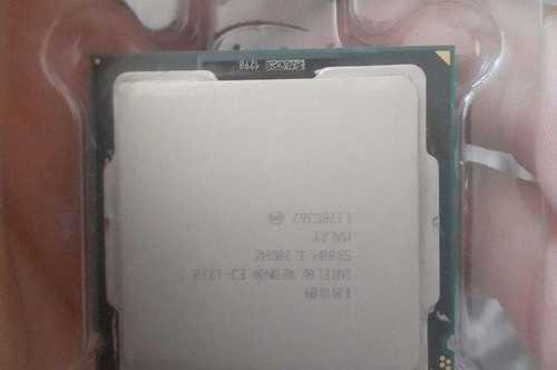 Процессор Intel Xeon E3-1230 (аналог i7) LGA1155