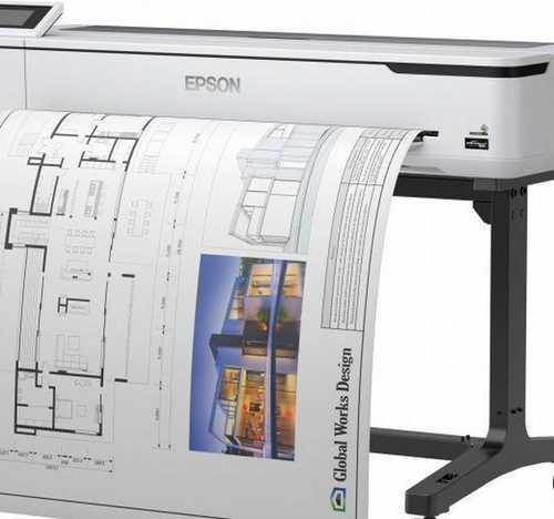 Плоттер Epson SureColor SC-T5100 (C11CF12301A0/C11CF12301A1) A0/36"