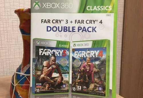 Far cry 3 + Far cry 4 Double Pack для Xbox 360