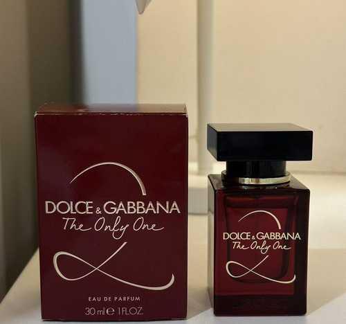 Парфюмерная вода dolce the only one 2 30 ml