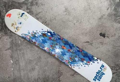 Сноуборд 130 кембер детский Sochi 2014