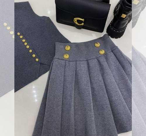 Юбка в складку Balmain