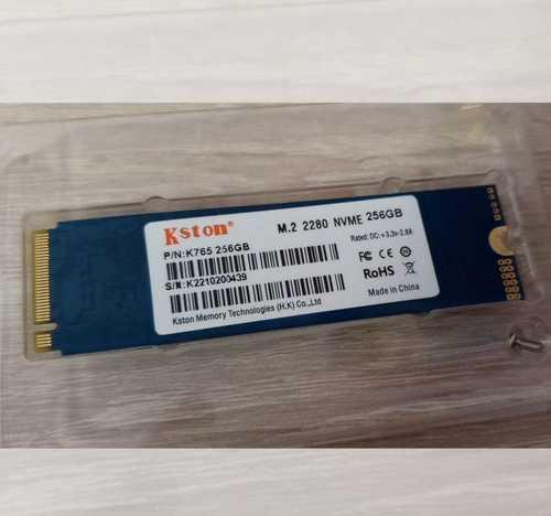 Ssd m2 nvme 256gb с Windows 10