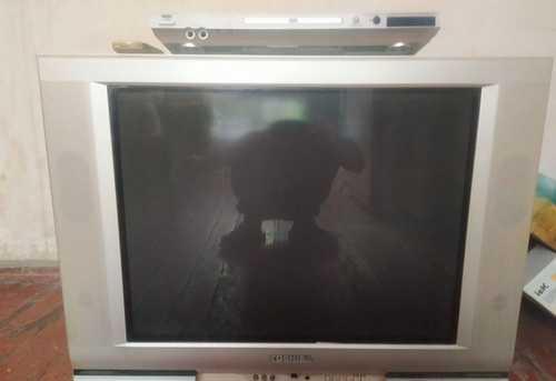 Телевизор Toshiba (model:29EJZ6DRX) + DVD player